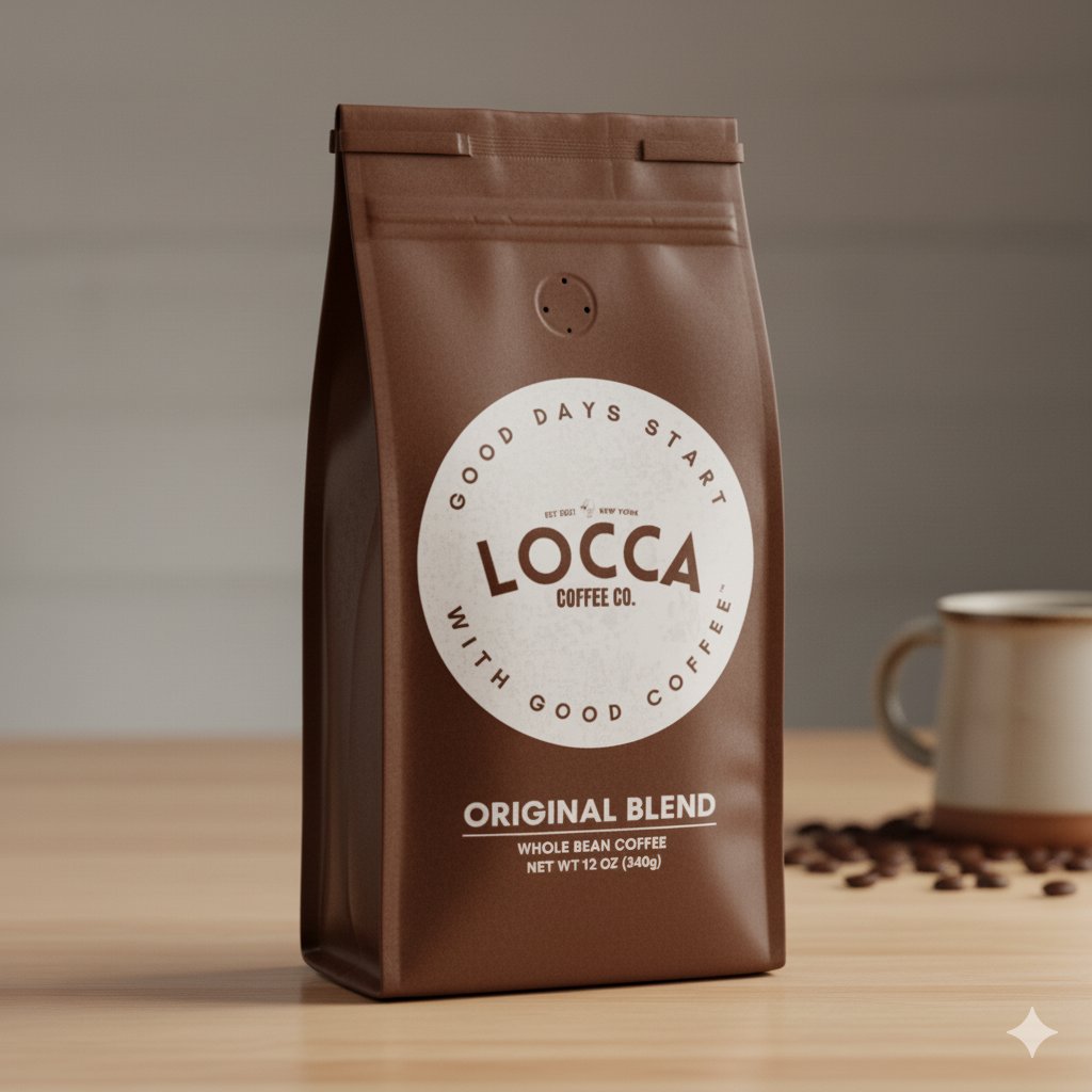 Original Blend- Whole Beans – Locca Coffee Co.